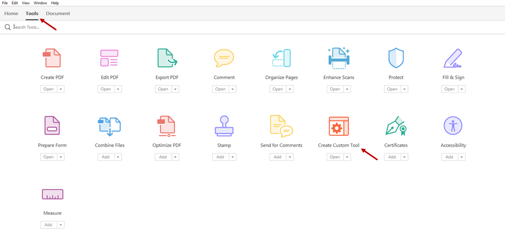Set Up Toolbars | System Help